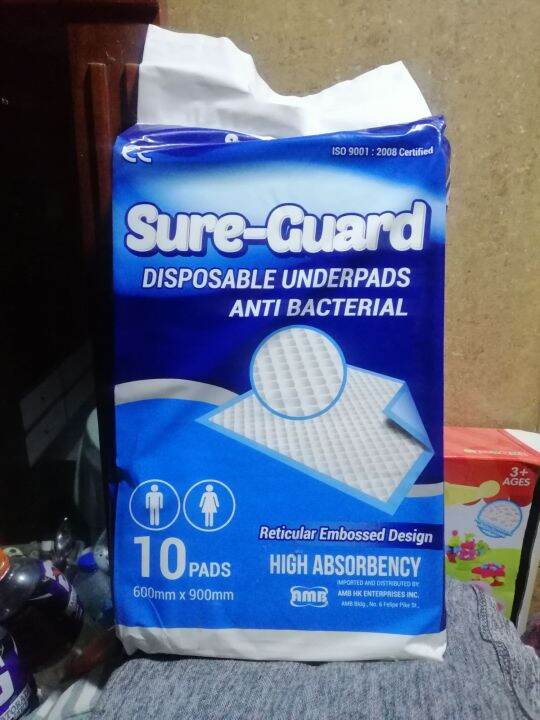 Sure Guard Disposable Underpads | Lazada PH