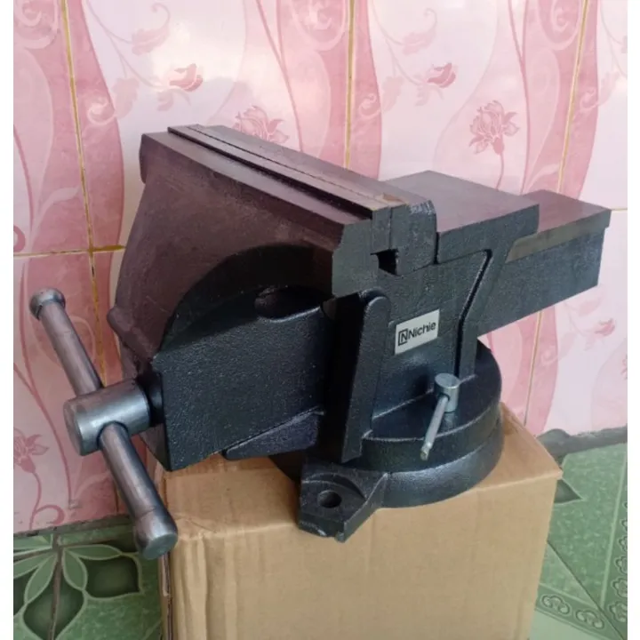 Ragum Putar Catok Paron Tanggem Catok Meja 5" Inchi Heavy Duty | Lazada ...