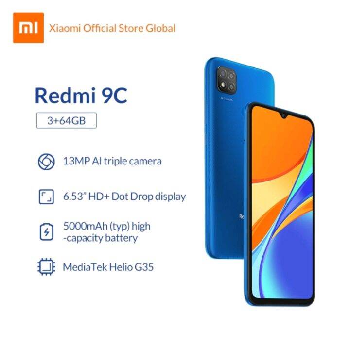 Redmi 9C 3gb RAM 64gb ROM Global version COD no | Lazada PH