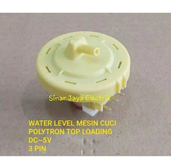 WATER LEVEL MESIN CUCI POLYTRON ZERO MATIC TOP LOADING / 1 TABUNG ...