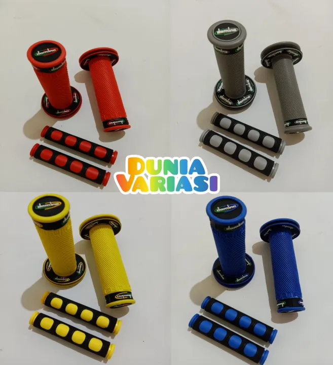 HANDGRIP DOMINO+KARET HENDEL GRIP DOMINO DONAT LEMBUT+KARET HENDEL ...