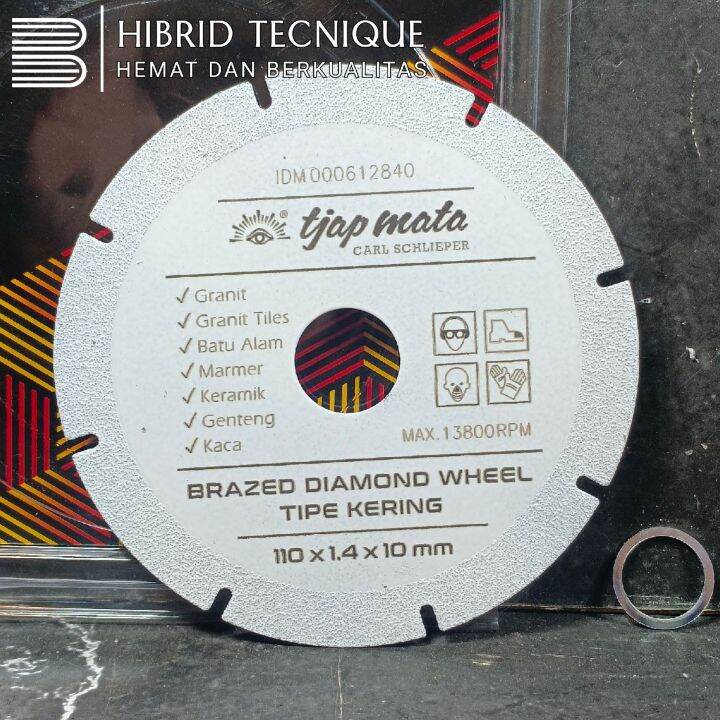 PROMO Mata gerinda potong tjap mata asli 4 inch / 110mm Mata gerinda ...
