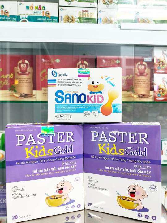 Siro ăn ngon Paster Kids Gold - Hỗ trợ tăng sức đề kháng, ăn ngon miệng ...