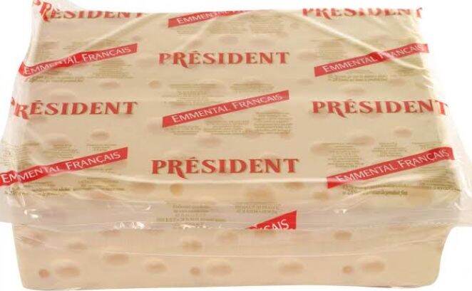 President Emmental 2 Rinds 45% Block 3.5 KG | Lazada PH