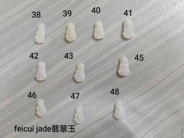 feicui jade guanyin pendant翡翠玉观音吊坠 | Lazada
