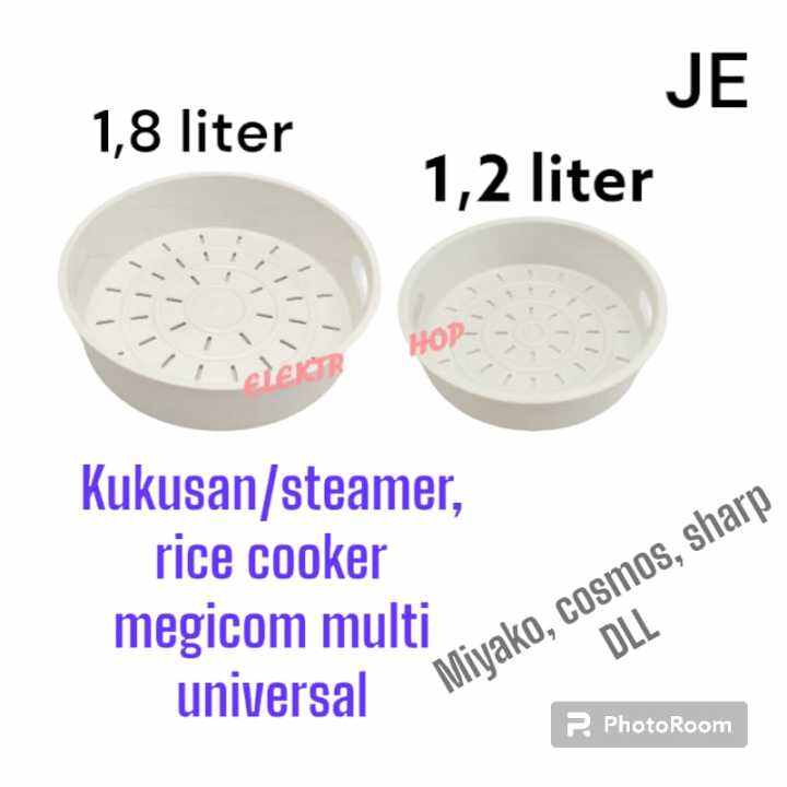 tempat kukusan rice cooker/Magicom /wadah kukusan ukuran 1,2 dan 1,8 ...