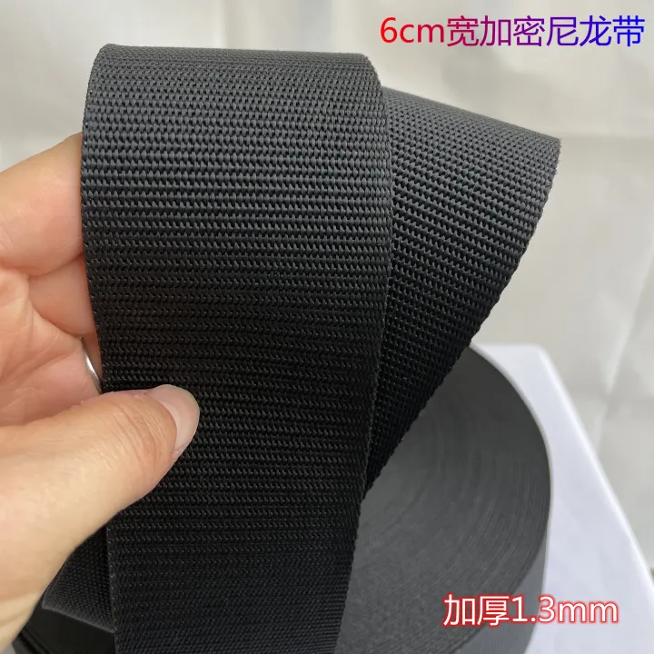 Width Black Binding Belt Flat Rope Flat Belt Cargo Binding Belt Nylon ...