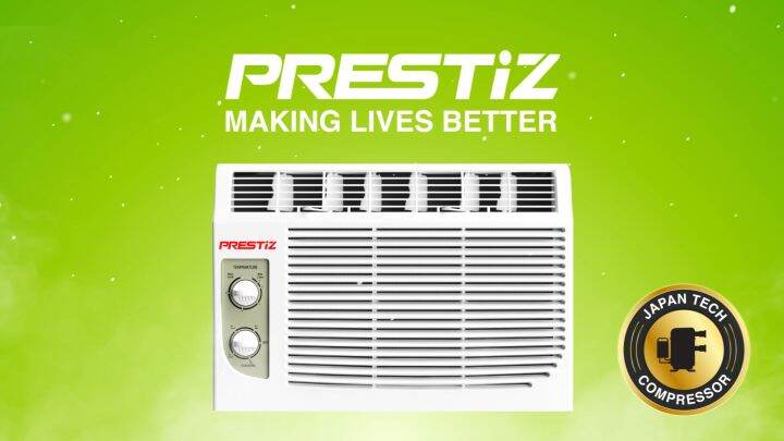 PRESTIZ 1.5HP Inverter Grade Window Type Air conditioner R32 ...