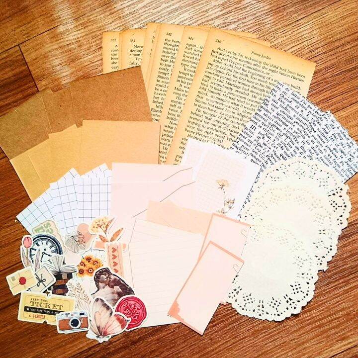 Vintage Journal kit Bundle (50 pcs) | Lazada PH