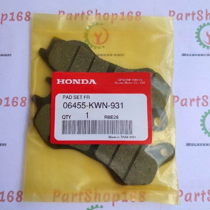 Dispad kampas rem cakram depan PCX 150 CBU THAILAND Build Up 2016 ori ...