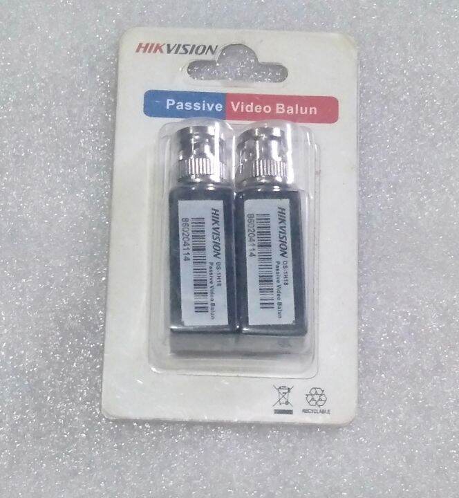 HIKVISION DS-1H18 passive video Balun | Lazada PH
