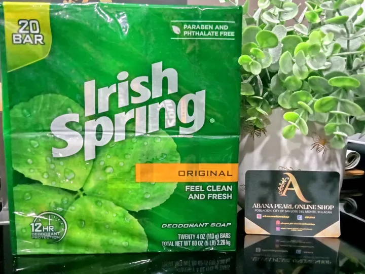 Irish Spring Original Scent Set of 20pcs | Lazada PH