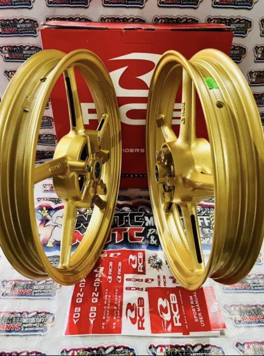 RCB MAGS RB5 SNIPER150/SNIPER155 1.60/1.85/17/1.85/17/2.15/17 GOLD PAIR ...