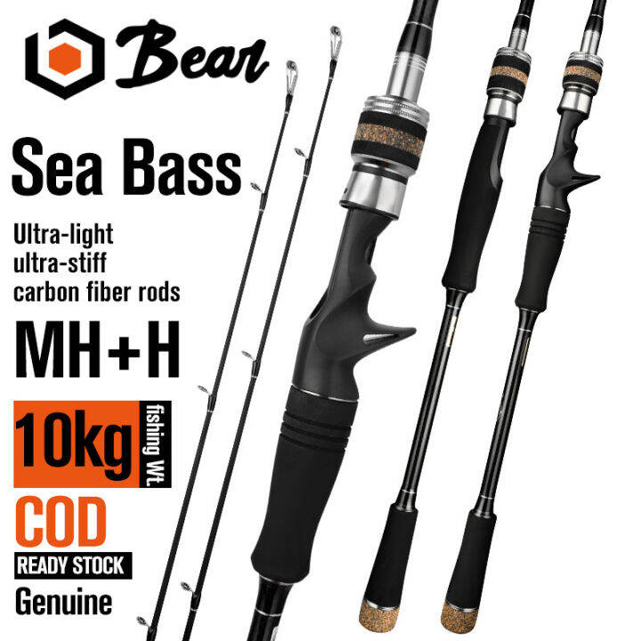 [COD] Bear Sea Bass Original High Carbon Fiber Ultra Light and Ultra ...