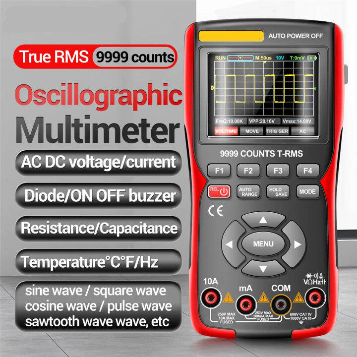 Digital Oscilloscope Transistor Test Multimeter 48MS/S Sampling Rate ...