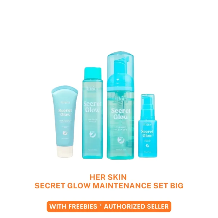 Her Skin Secret Glow Maintenance Set or BIG VERSION Secret Glow by Kath ...