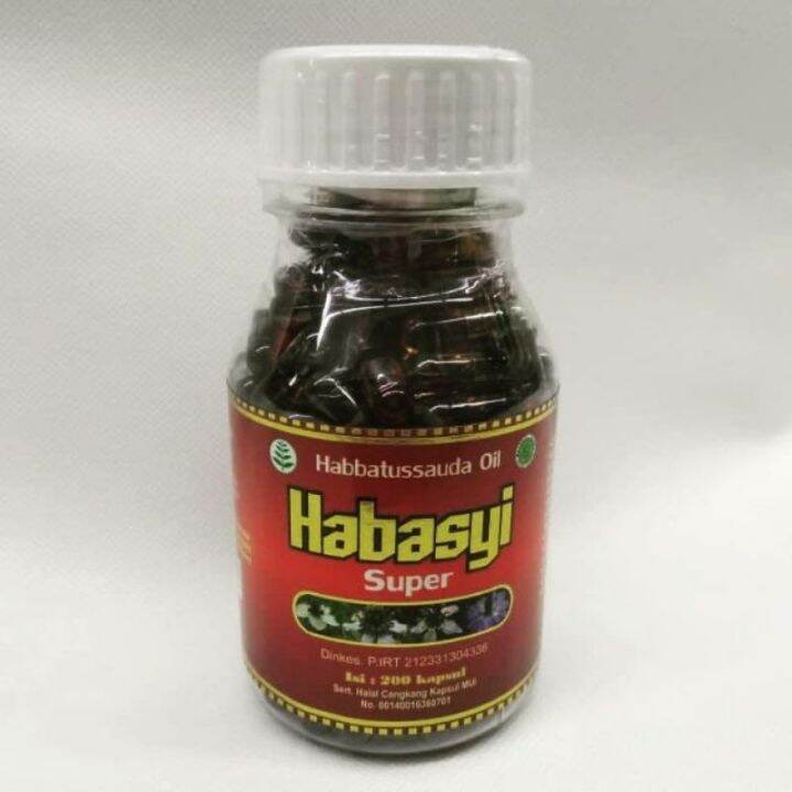 Habbatus Sauda Habasyi Super Original UMS isi 200 Kapsul | Lazada