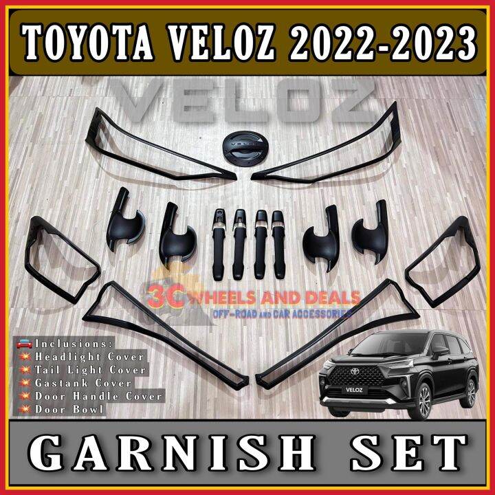TOYOTA VELOZ 2022-2023 GARNISH SER (VELOZ ACCESSORIES) | Lazada PH
