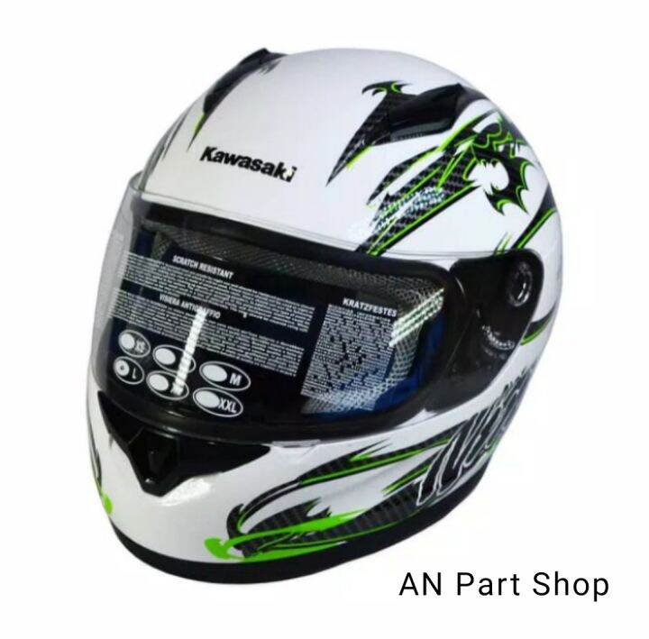 Helm Full Face Fullface Kawasaki Ninja Original | Lazada Indonesia