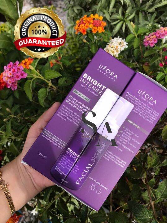 FACIAL FOAM CLEANSER UFORA SKINCARE ORIGINAL | Lazada