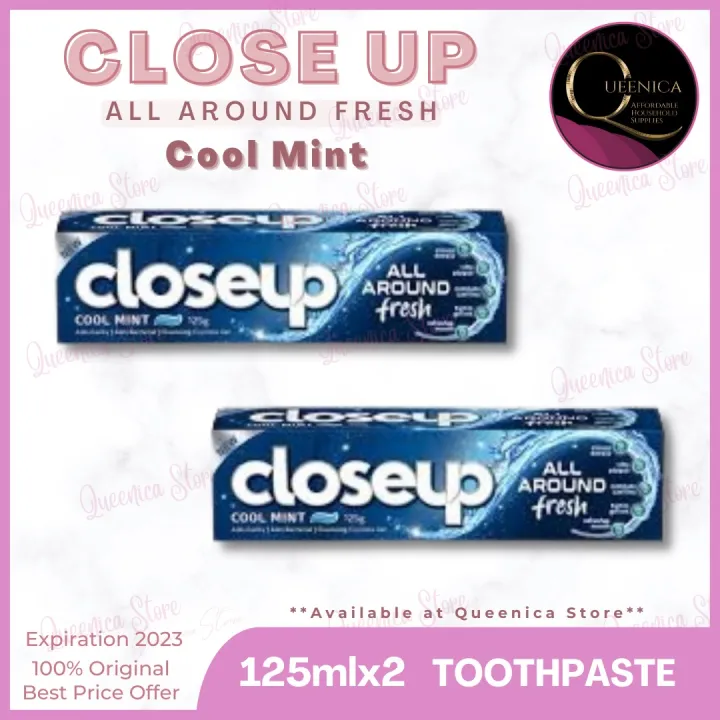 BUY 2: Closeup All Around Fresh Cool Mint Toothpaste 125g | Lazada PH
