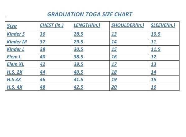 graduation toga in for nursery,kinder and high school | Lazada PH