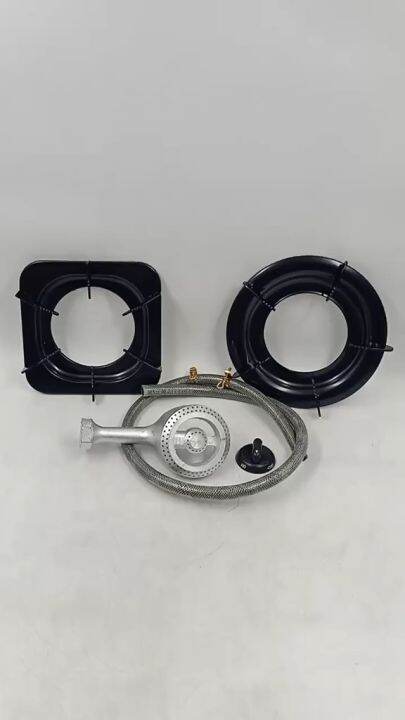 Trivet Gas Stove Plate Replacement Black Circular Porcelain Enameled Spare Parts IC-007 iCook ...