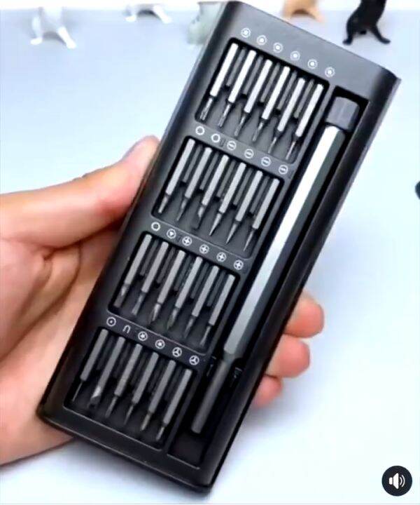 Bộ Tua Vít Đa Năng Mini 24 Đầu Nhỏ Sửa Điện Thoại, Tô Vít Từ Tính Mở ...