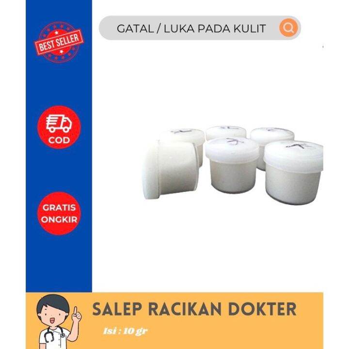 SALEP RACIKAN DOKTER 1O GR / SALEP UNTUK GATAL ATAU LUKA | Lazada Indonesia
