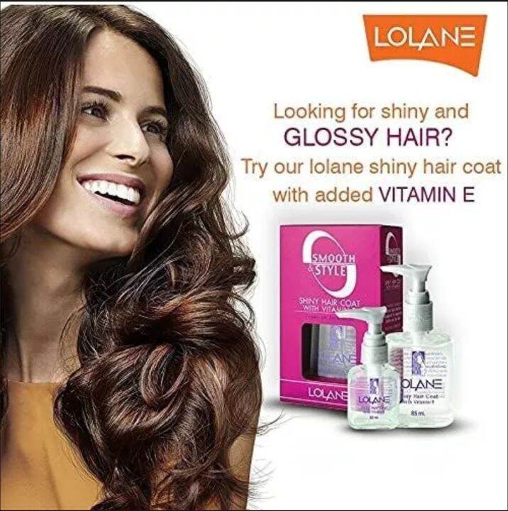 LOLANE ORIGINAL HINY HAIR COAT WHIT VITAMIN-E SMOOTH&STYLE | Lazada