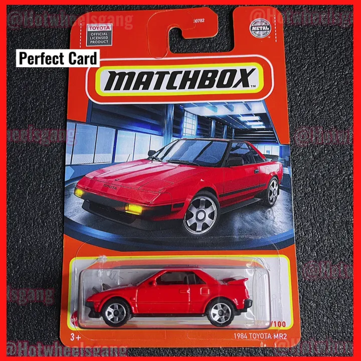 Matchbox Toyota MR2 1984 Red JDM Collection Diecast Not Hot Wheels ...