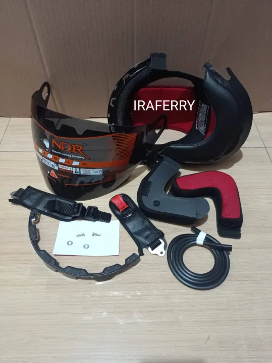 busa helm kyt 2 vision kyt 1 vision satu set kancing klip BESI dan kancing klip PLASTIK kaca kyt ...