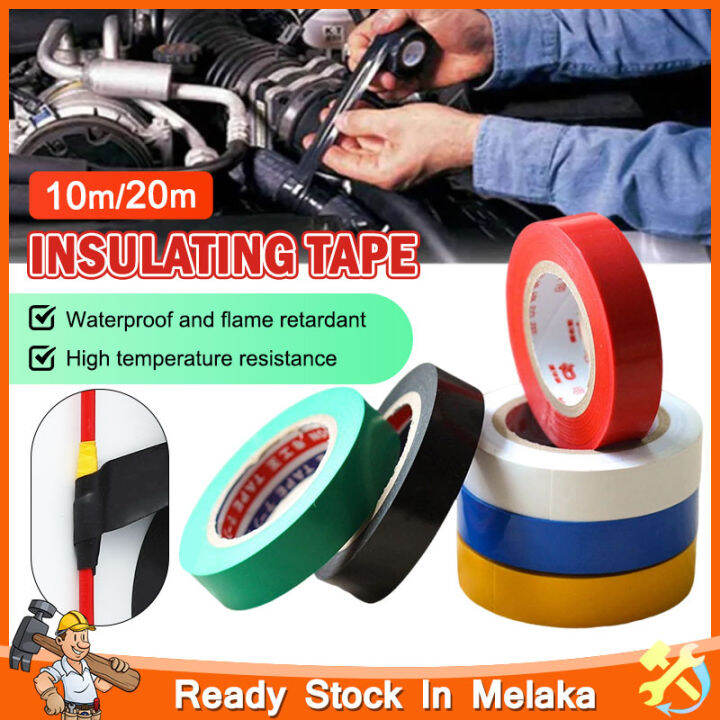10/20M Electrical Tape Electrical Insulation Heat-resistant Adhesive ...