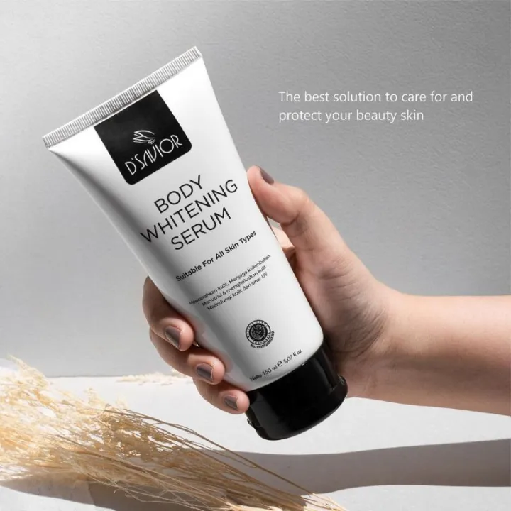 D'SAVIOR BODY WHITENING SERUM PEMUTIH DAN MEMUDARKAN BEKAS LUKA ...