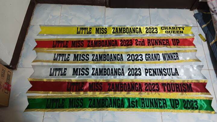 customized sash for any types of event | Lazada PH