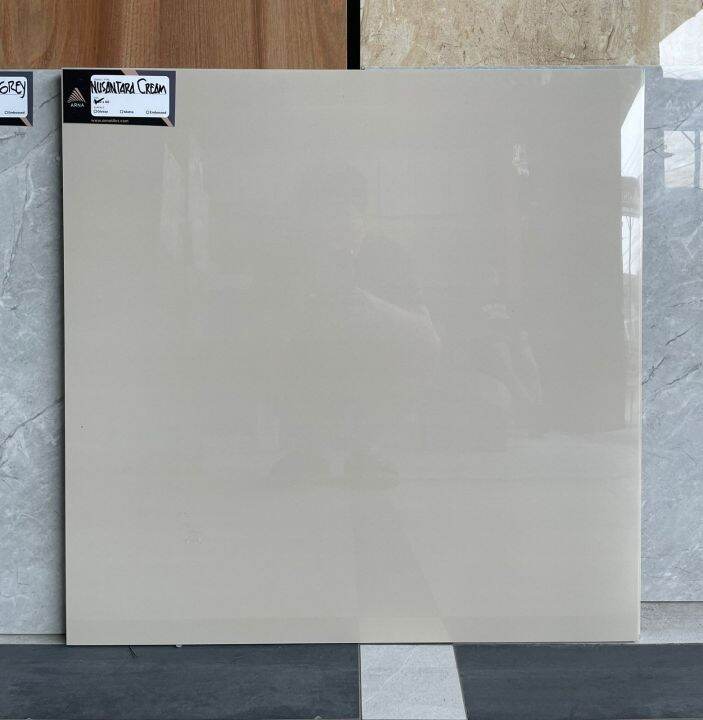 GRANIT LANTAI 60X60 NUSANTARA CREAM GLAZED POLISHED / ARNA | Lazada Indonesia