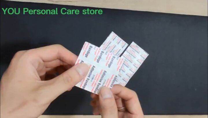 50Pcs/set Square Band Aid/Transparent Waterproof Breathable Band Aid ...