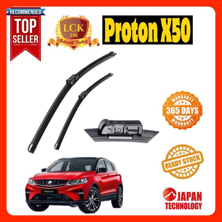 PROTON X50 WIPER OEM SET PREMIUM RUBBER SUPER SILLENT (READY STOCK ...