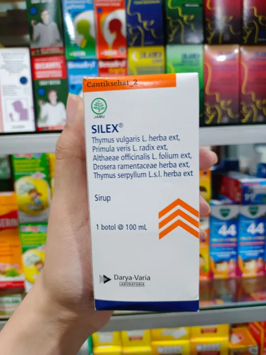SILEX SIRUP 100 ML OBAT BATUK BERDAHAK | Lazada Indonesia