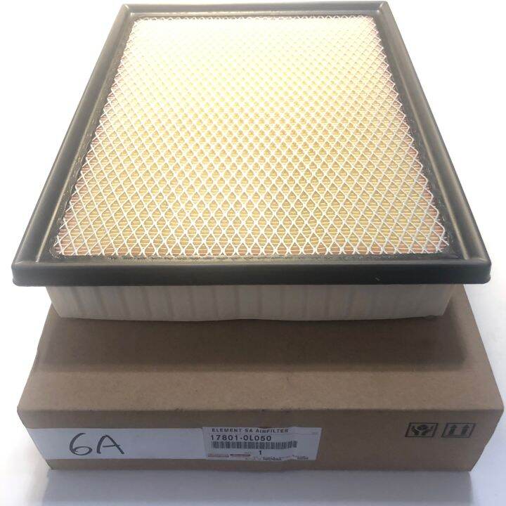 GENUINE TOYOTA AIR FILTER FOR FORTUNER/HILUX/INNOVA 2016-UP (17801 ...