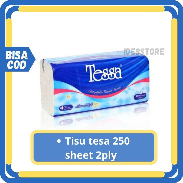 Tisu Tessa 250 sheet 2ply / Tisue Murah Lembut Tesa | Lazada Indonesia