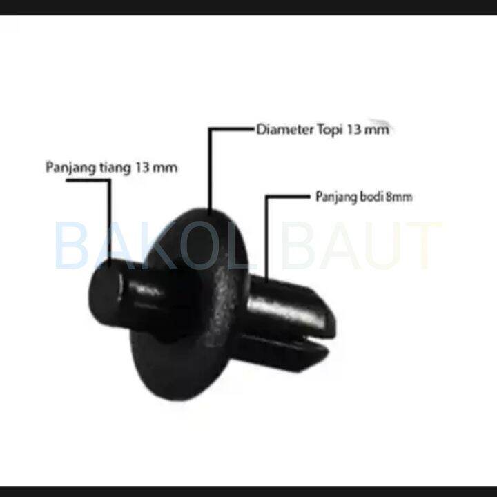 Baut kancing NMAX / klip plastik rivet body yamaha NMAX | Lazada Indonesia