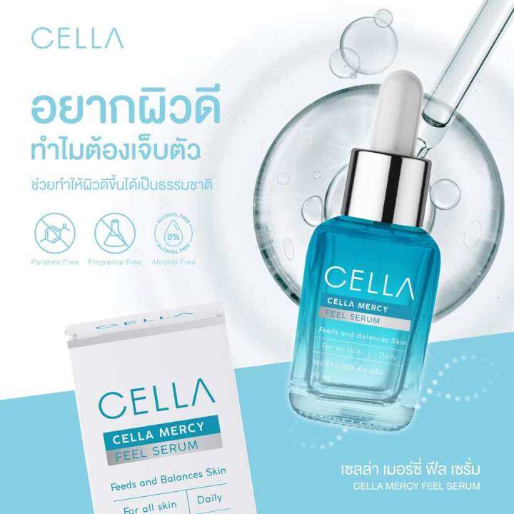 CELLA SERUM เจ้าของแบรนด์ คือ พี่แดน และ น้องแพทตี้ ที่มีปัญหาผิว ...