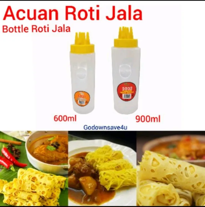 Acuan Roti Jala /Roti Jala mould /Multipurpose Tube Bottle Roti Jala ...