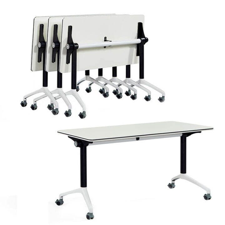 Folding Conference Table Movable Splicing Long Table Combination Desk ...