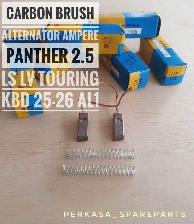 Carbon Brush Alternator Ampere Panther 2.5 LV LS Touring KDB 25-26 AL1 | Lazada Indonesia