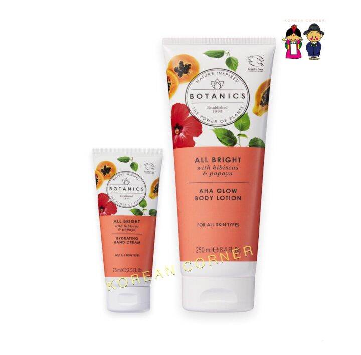 BOTANICS Hand & Body Lotion ครีมทาผิว ครีมบำรุงมือและเล็บ นำเข้าจาก ...