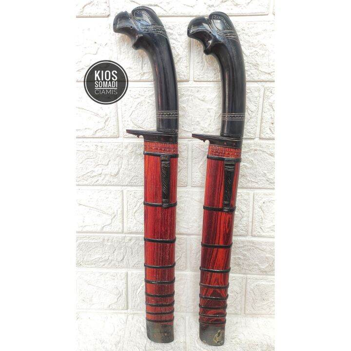 Bedog Pangleseran SPR-AR Motif Burung - Panjang Bilah 30 cm (Kerajinan ...