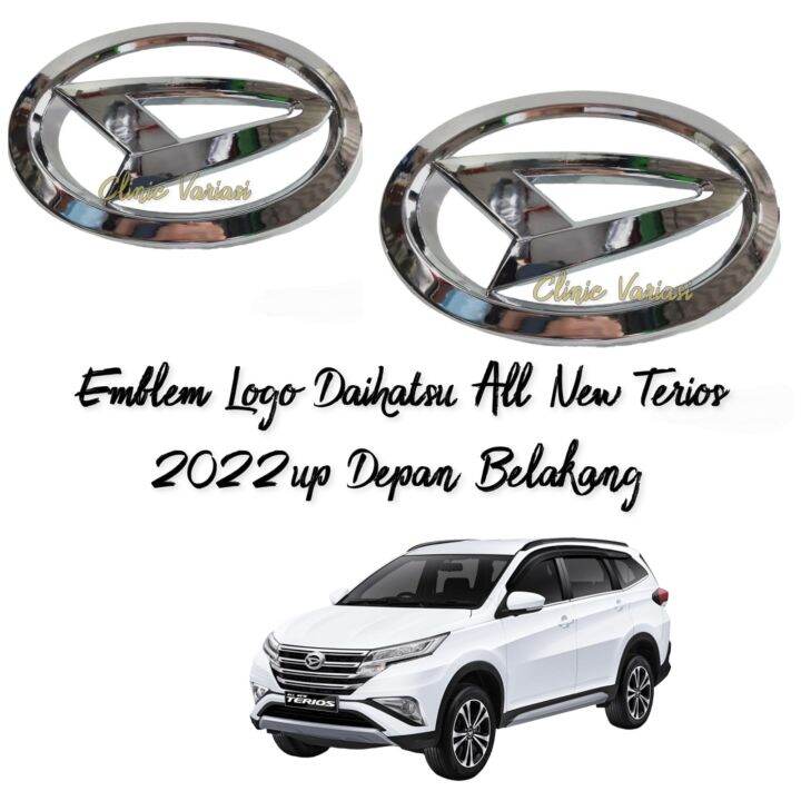 Emblem Logo Daihatsu All New Terios 2018 2019 2020 2021 2022 Depan ...