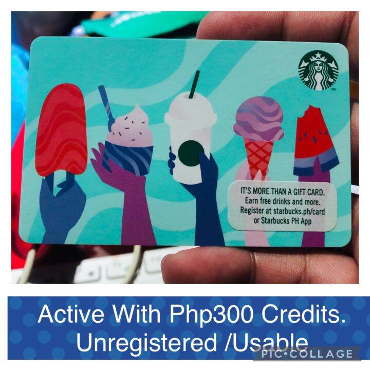 Starbucks Phils Popsicle Card with Load | Lazada PH